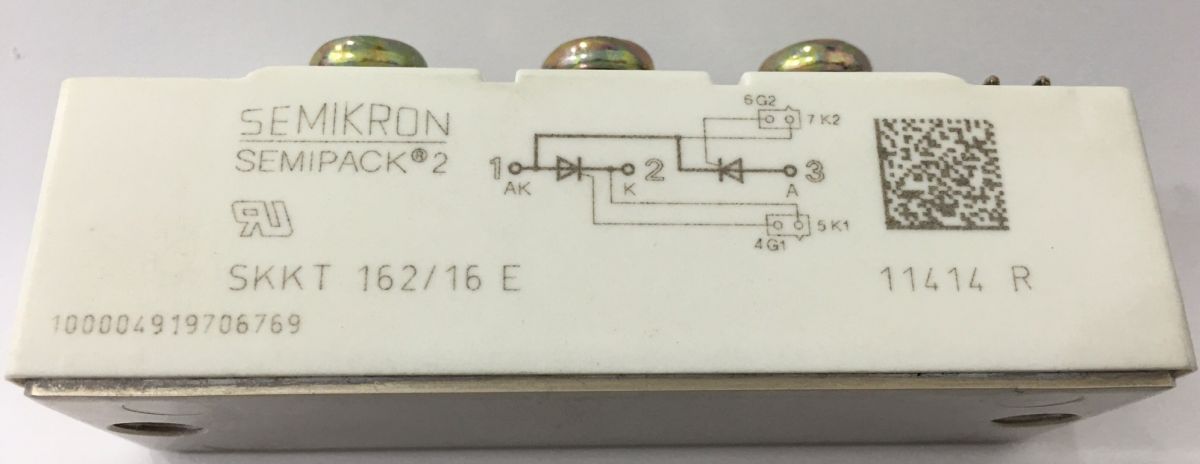 CASA DOS RELES ELETRO ELETRÔNICA LTDA - Modulo Tiristor Semikron SKKT162/16E