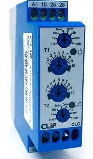 CASA DOS RELES ELETRO ELETRÔNICA LTDA - Rele Temporizador Ciclico Clip ...